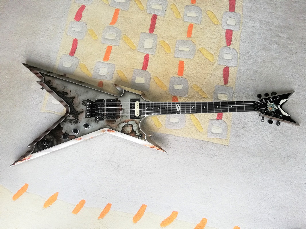 Guitares Electriques Dean USA RUST RAZORBACK TRIBUTE OCCASION 3400