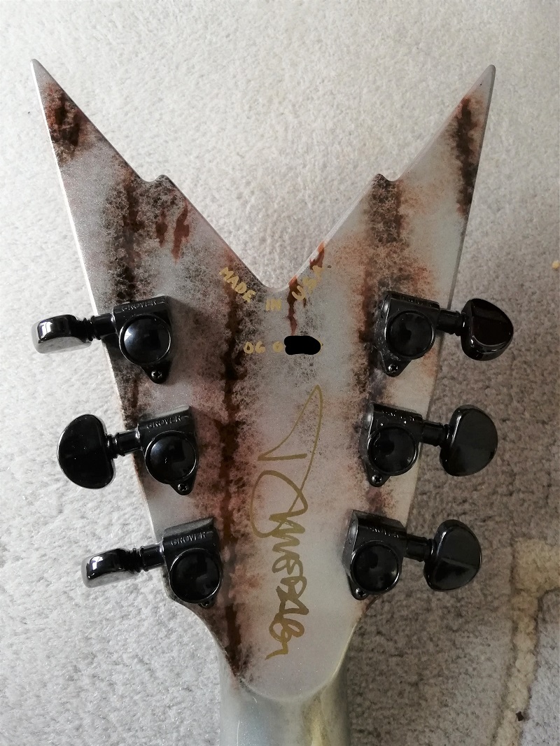 Guitares Electriques Dean USA RUST RAZORBACK TRIBUTE OCCASION 3400