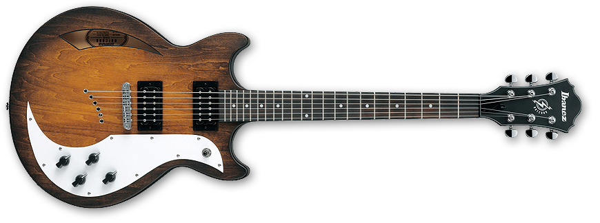Guitares Electriques Ibanez AMF 73 Tobacco Flat - AMF 73 Guitares ...