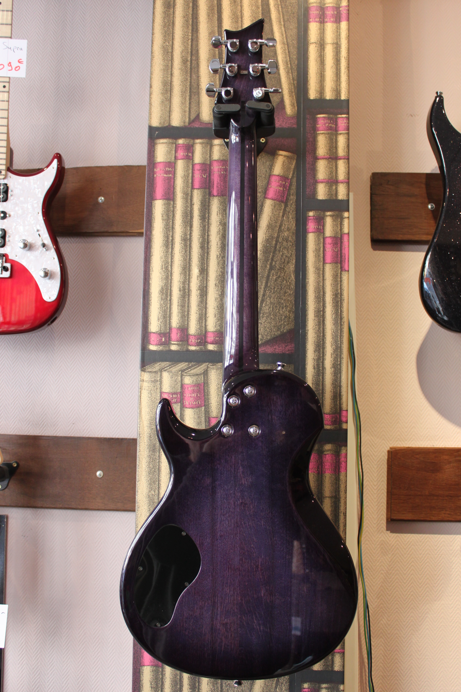 Guitares Electriques Vigier GV Wood Purple Fade - GV Wood Guitares ...