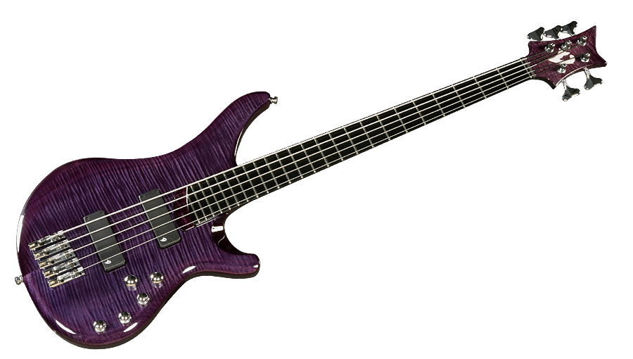 Basses Vigier Arpège IV 5 cordes Amethyst Purple - Arpège IV 5 cordes ...