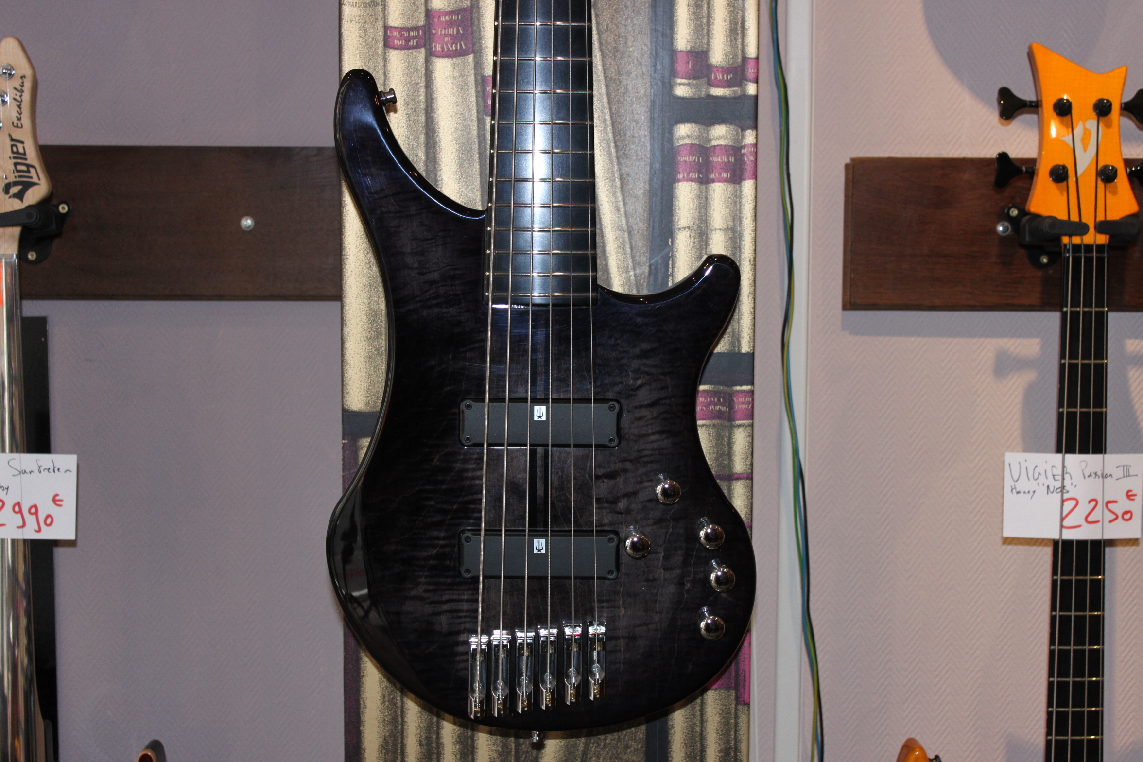 Basses Vigier Arpège 6 Ebony Fade - Arpège 6 Basses 6 cordes Vigier 4190