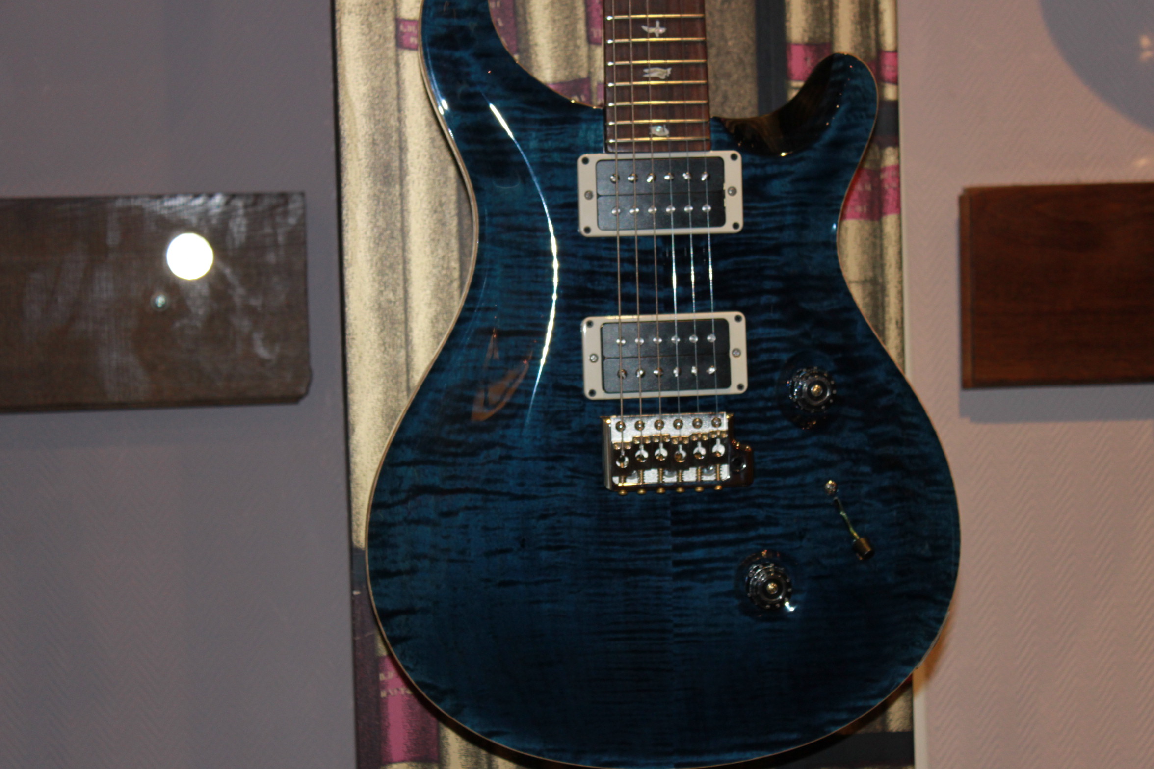 Guitares Electriques PRS Custom 24 Birds 57/08 Whale Blue - Custom 24 ...
