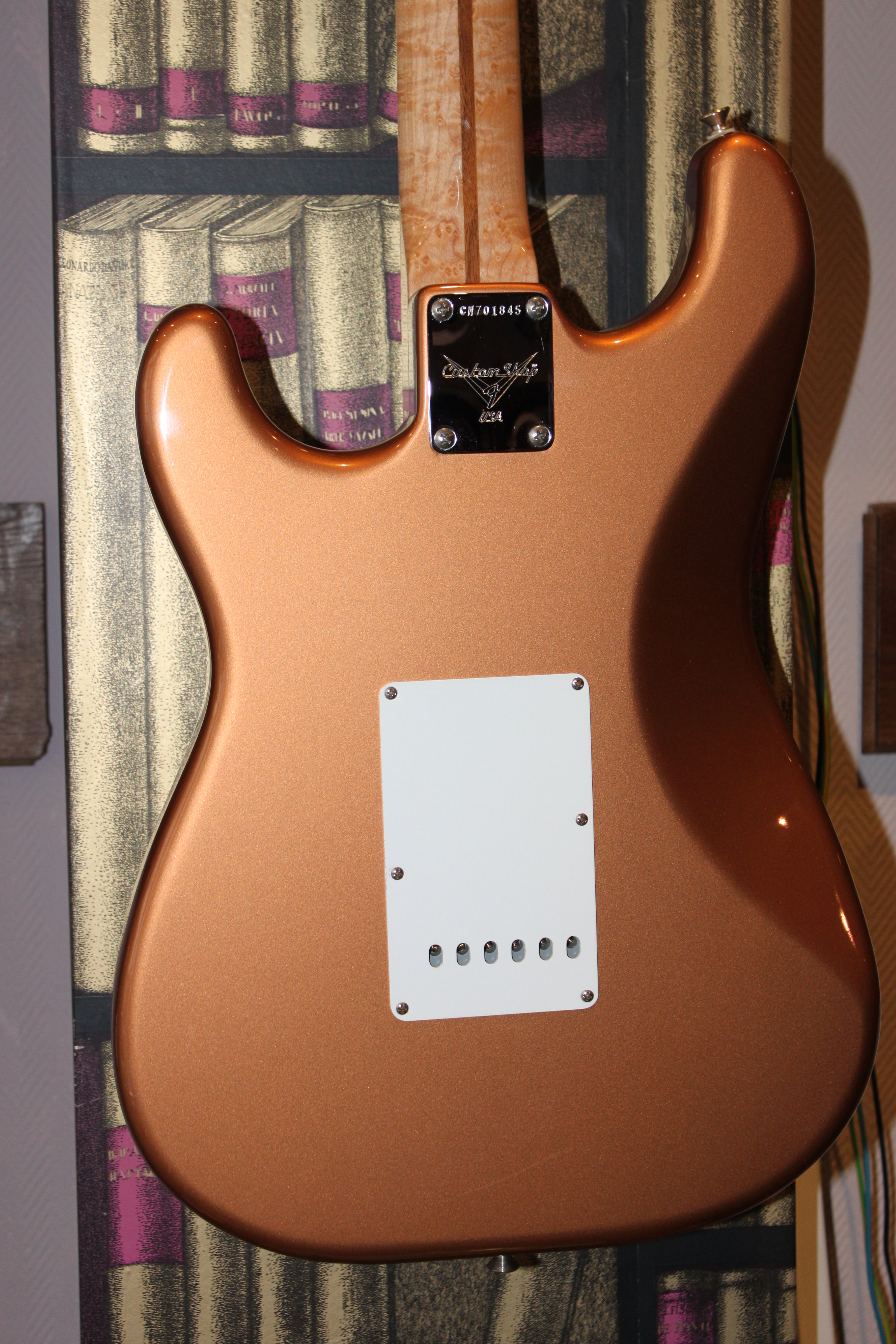 Guitares Electriques Fender Coppercaster 1958 OCCASION Copper 3400