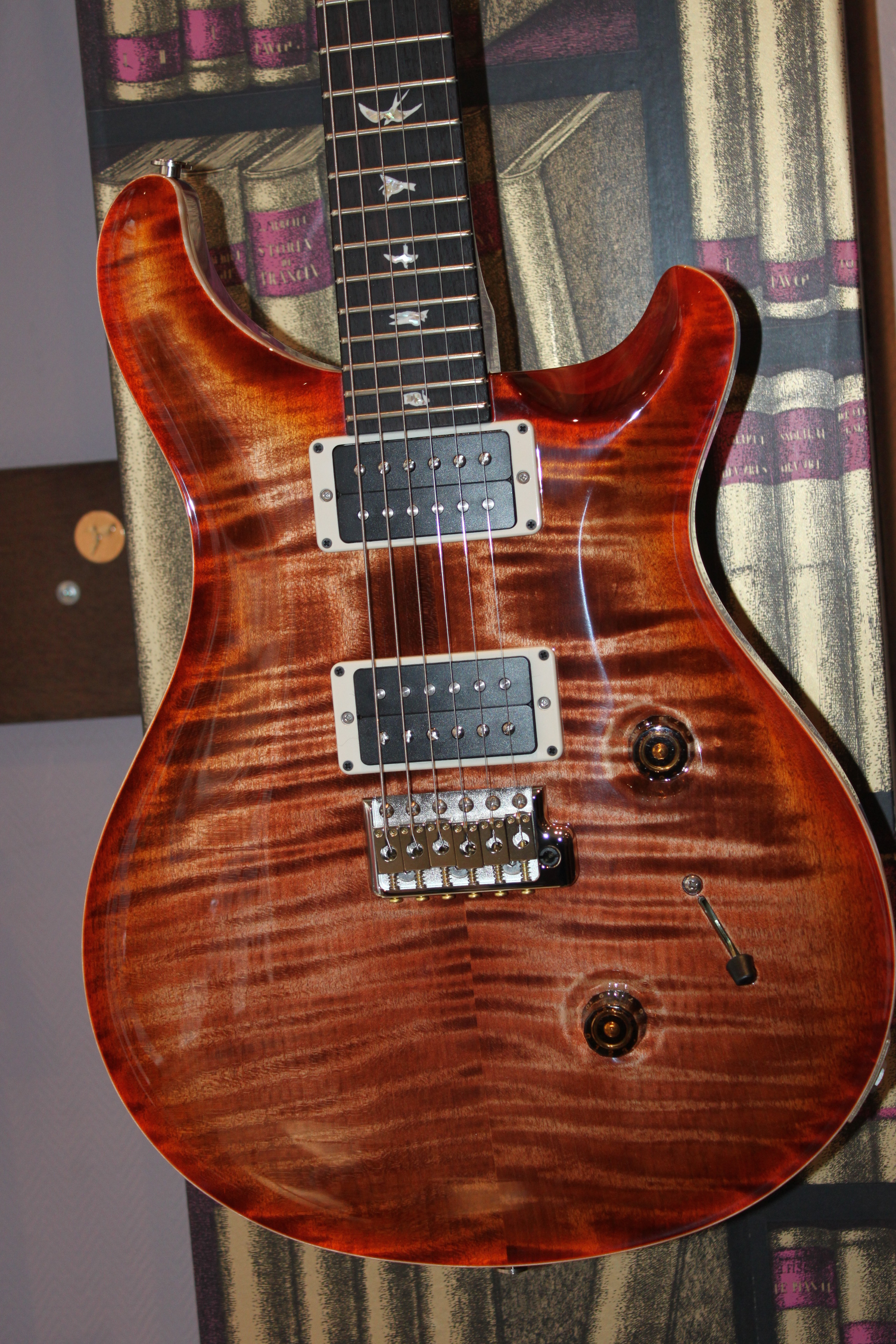 Guitares Electriques PRS Custom 24 Birds 2016 Autumn Sky - Custom 24 ...