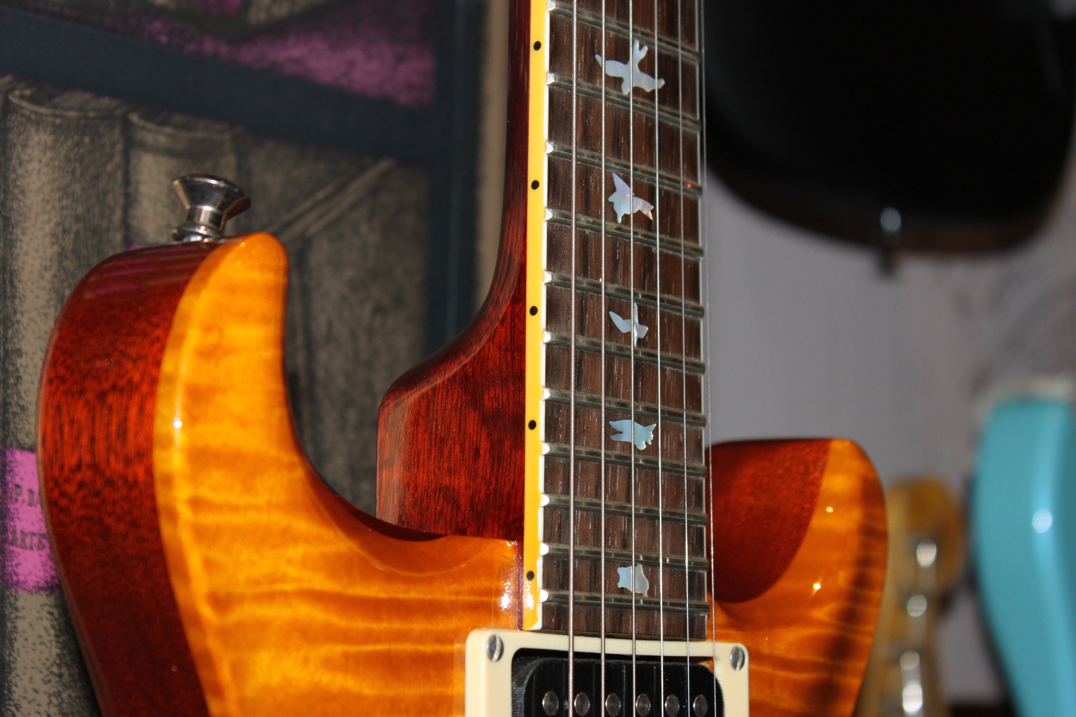 Guitares Electriques PRS Howard Leese Golden Eagle Private Stock 2009 ...