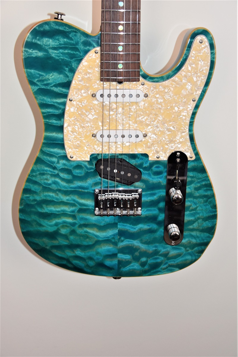 Guitares Electriques Suhr CLASSIC T BAHAMA BLUE OCCASION 3300