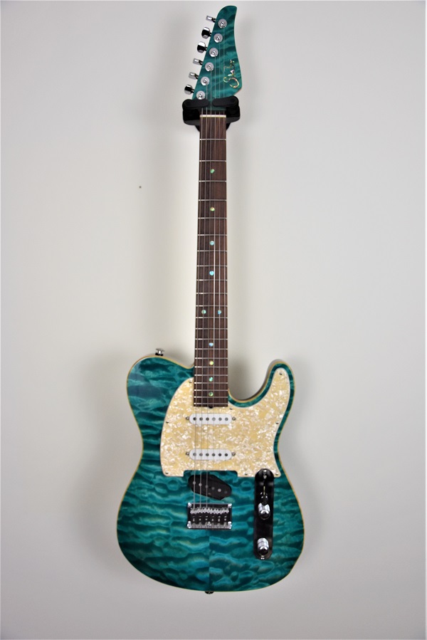 Guitares Electriques Suhr CLASSIC T BAHAMA BLUE OCCASION 3300