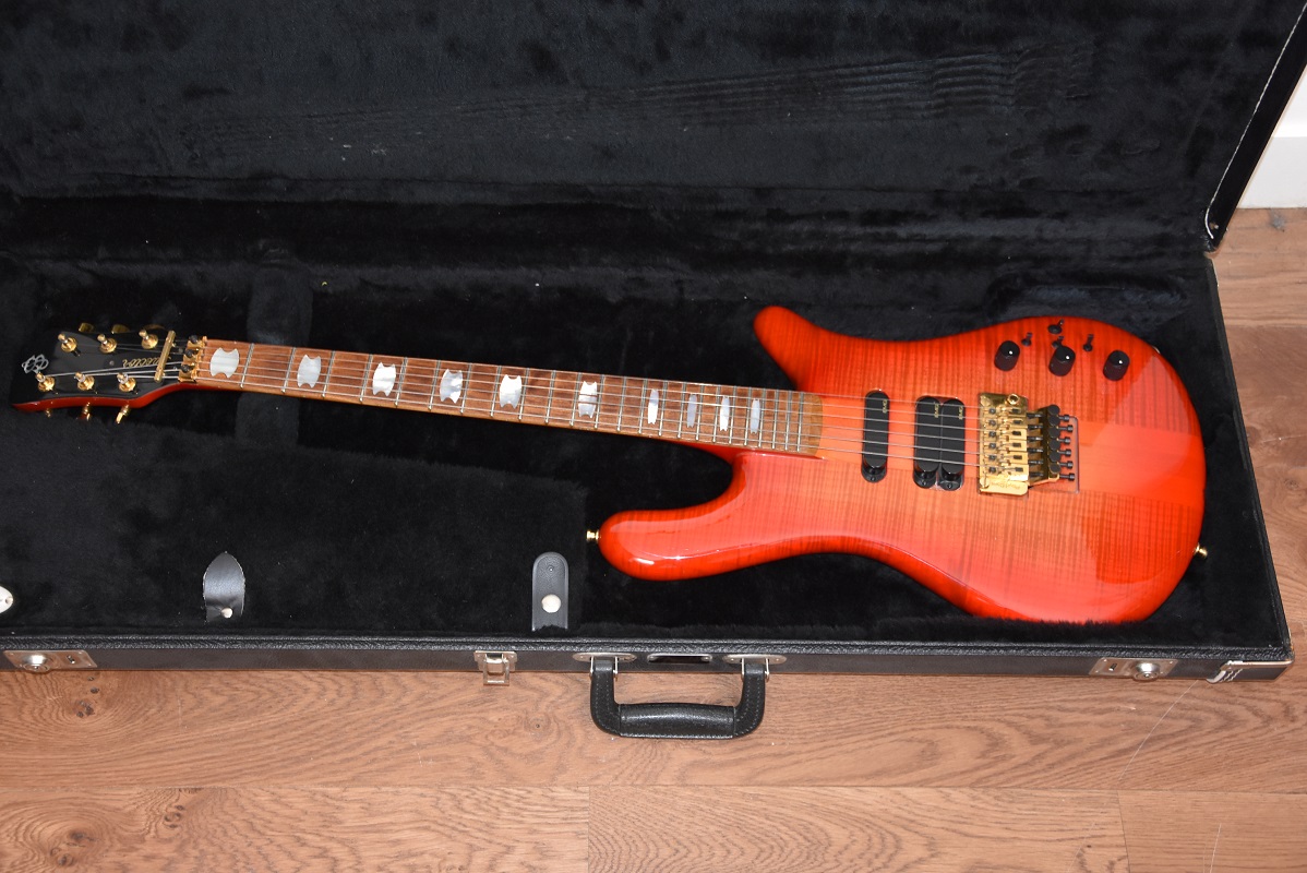 Guitares Electriques Spector NS6 USA 1986 TRANS RED - NS6 USA 1986 ...