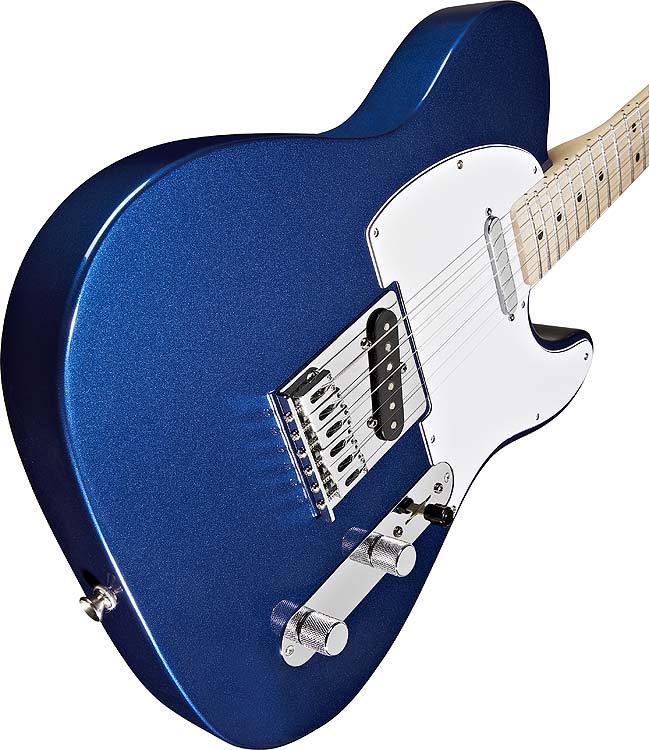 Guitares Electriques Fender Telecaster Electron Blue Metallic MN ...